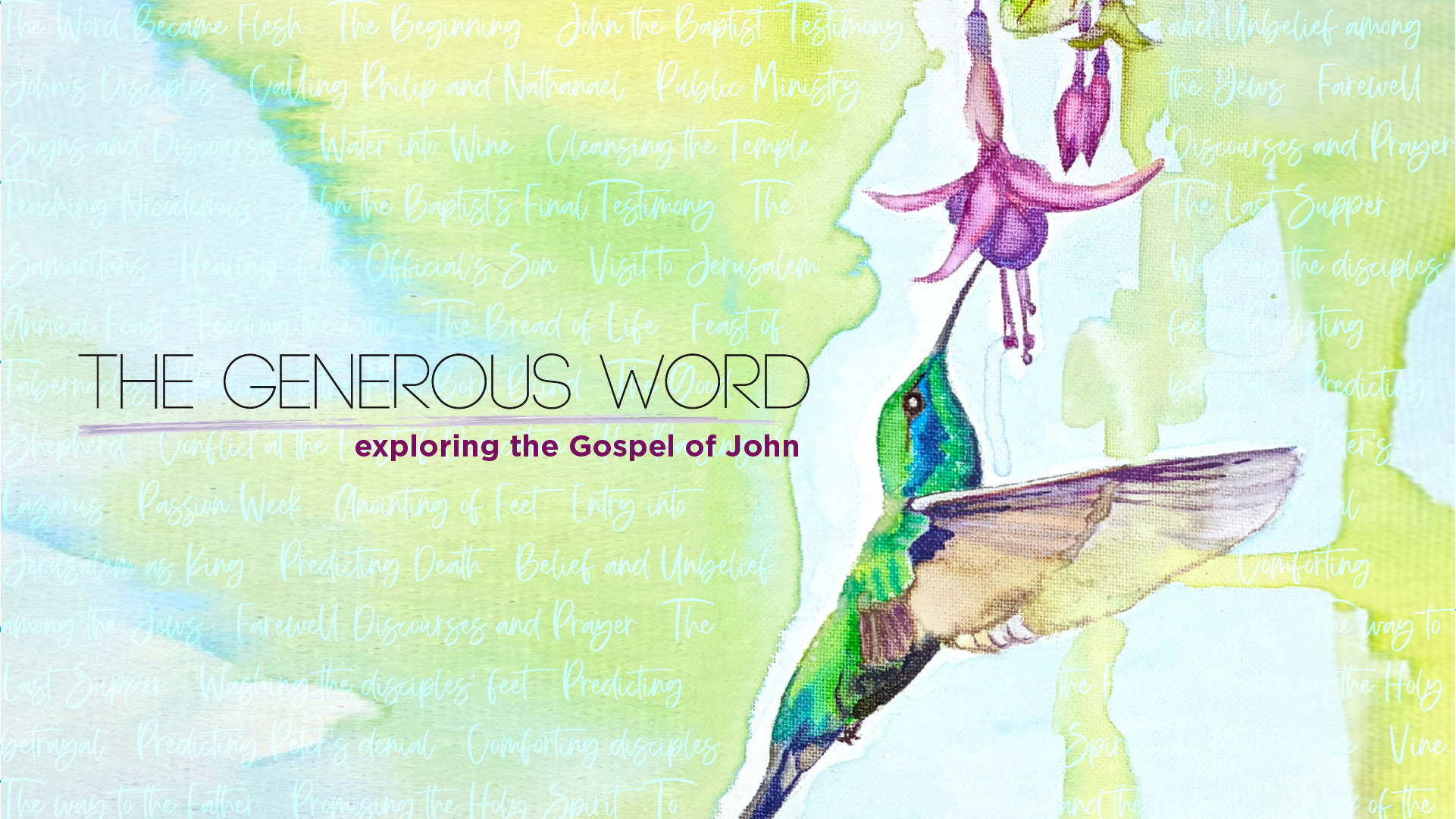 Remembering the Generous Word - Warehouse242